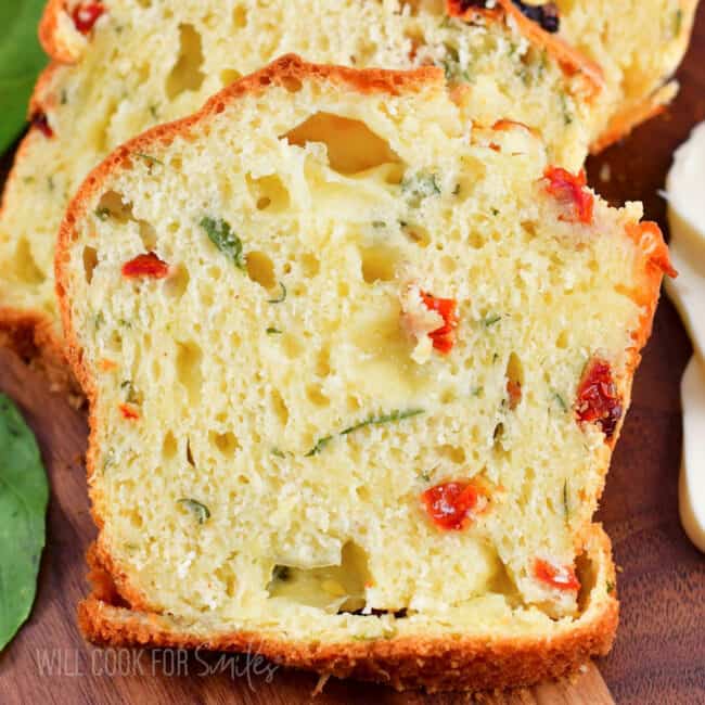 Caprese Quick Bread