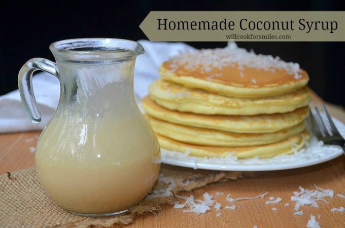 Homemade Coconut Syrup - Will Cook For Smiles