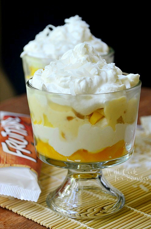 Tropical Frozen Parfait with Fruttare - Will Cook For Smiles
