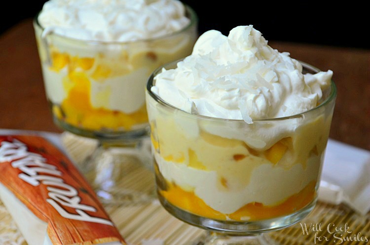 Tropical Frozen Parfait with Fruttare - Will Cook For Smiles