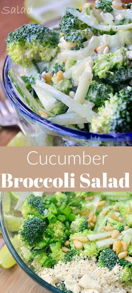 Cucumber Broccoli Salad - Will Cook For Smiles