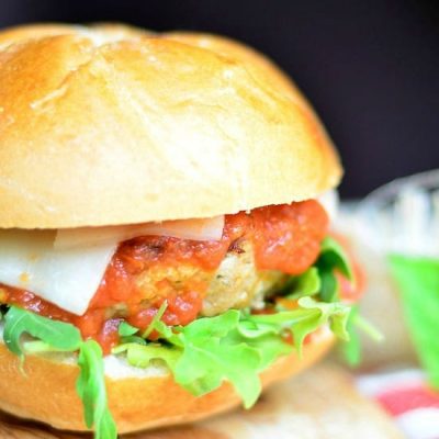 Chicken Parmesan Burger - Will Cook For Smiles