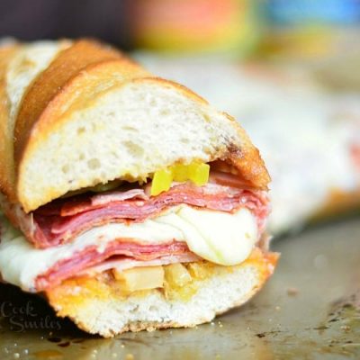 Spicy Baked Italian Sub - Will Cook For Smiles