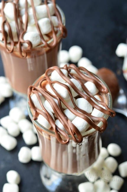 Spiked Nutella Hot Chocolate - Will Cook For Smiles