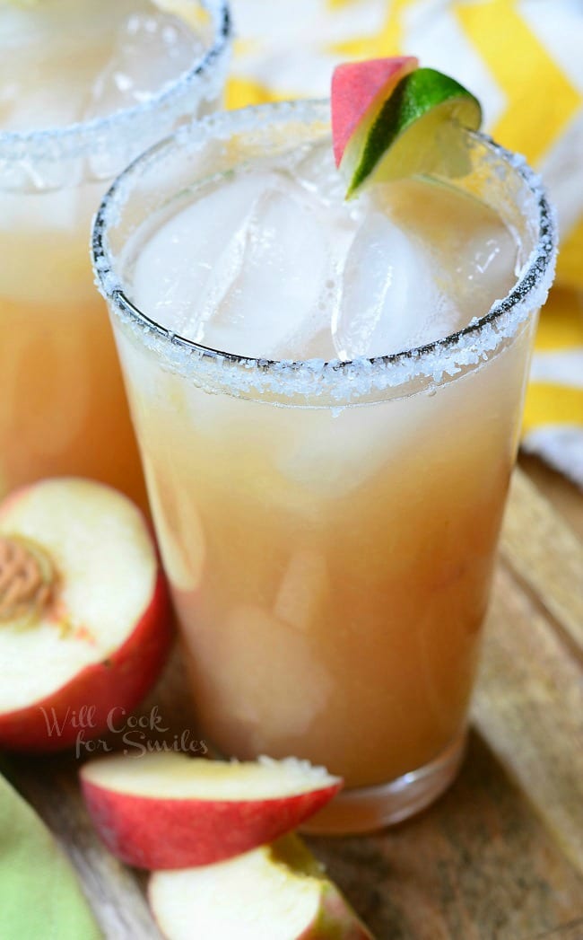 Best Peach Margarita On The Rocks Recipe | Besto Blog
