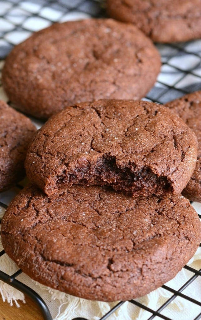 Chocolate Soft Gingersnaps - Will Cook For Smiles