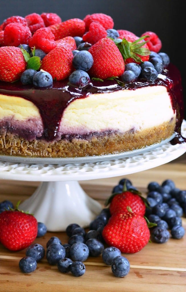 Mixed Berry Cheesecake - Will Cook For Smiles