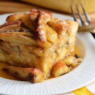 Bananas Foster Bread Pudding - Will Cook For Smiles