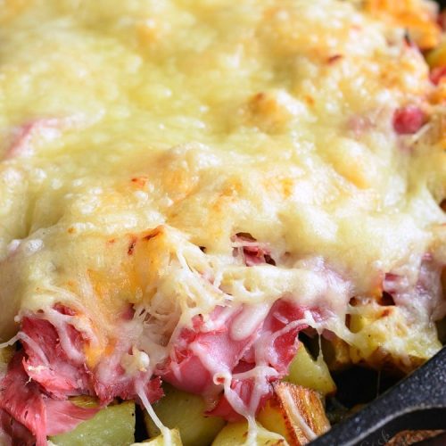 Reuben Loaded Roasted Potatoes - Will Cook For Smiles