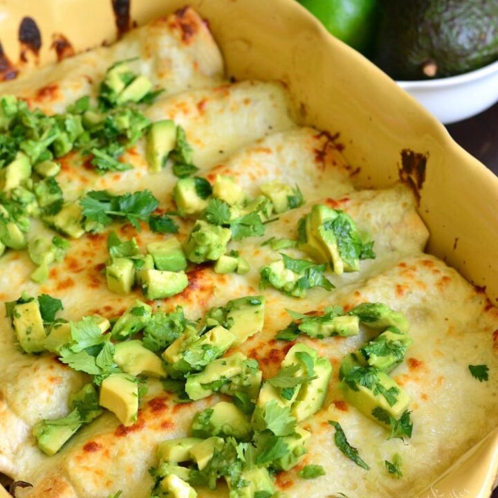 Cheesy Vegetable Enchiladas - Will Cook For Smiles