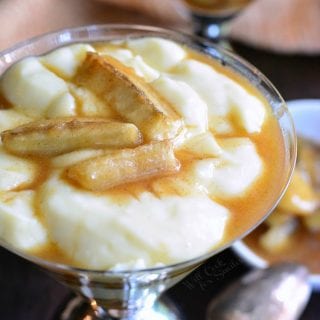Bananas Foster Pudding Parfait - Will Cook For Smiles