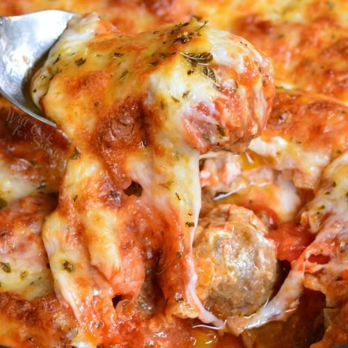 Cheesy Meatball Dip - Will Cook For Smiles