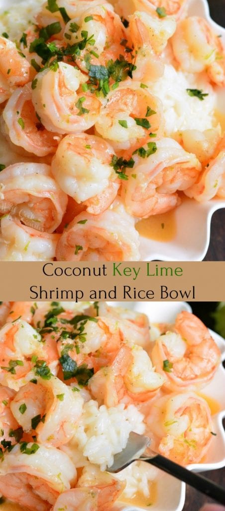 Key Lime Coconut Shrimp and Rice - Will Cook For Smiles