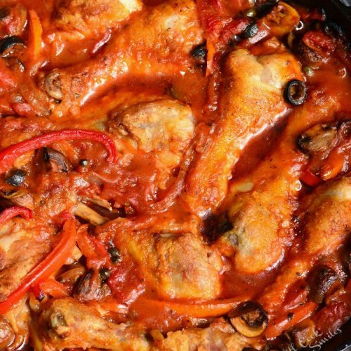 Chicken Cacciatore - A Classic Italian Dish So Vibrant and Full of Flavor