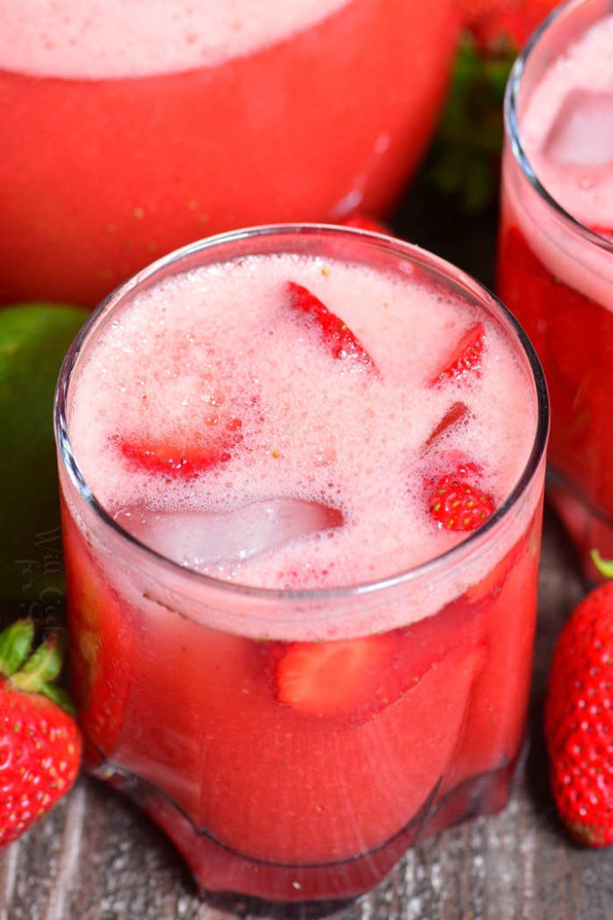 Strawberry Agua Fresca - Will Cook For Smiles
