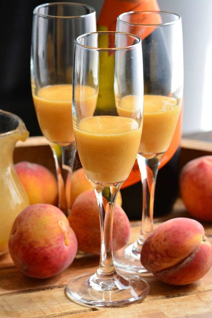Peach Bellini - Will Cook For Smiles
