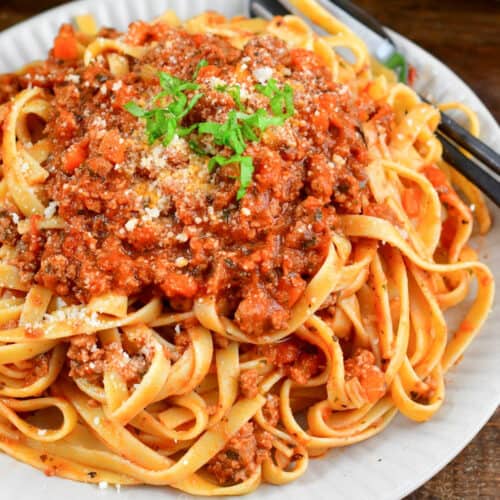 Fettuccine Beef Bolognese