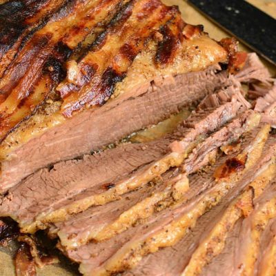 Bacon and Mustard Beef Brisket In The Oven - Will Cook For Smiles