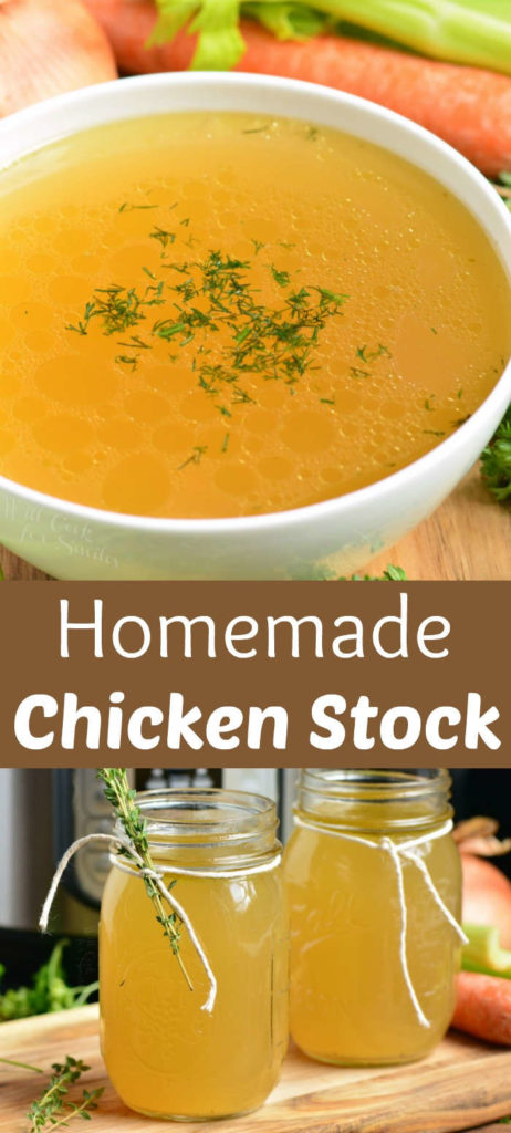 Homemade Chicken Stock - Will Cook For Smiles