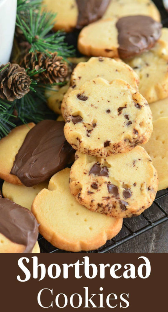 Shortbread Cookies 3 Ways - Will Cook For Smiles