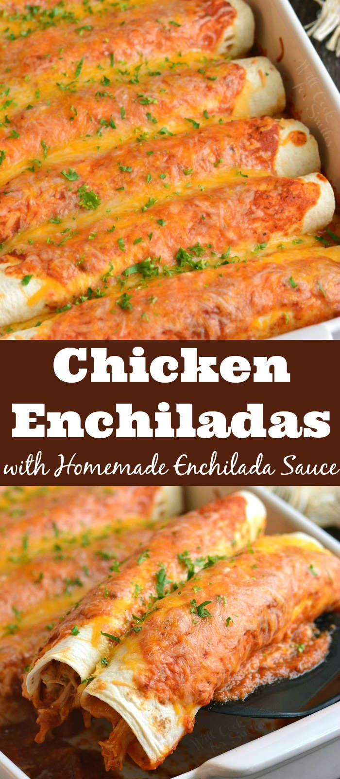 Chicken Enchiladas Recipe - Will Cook For Smiles