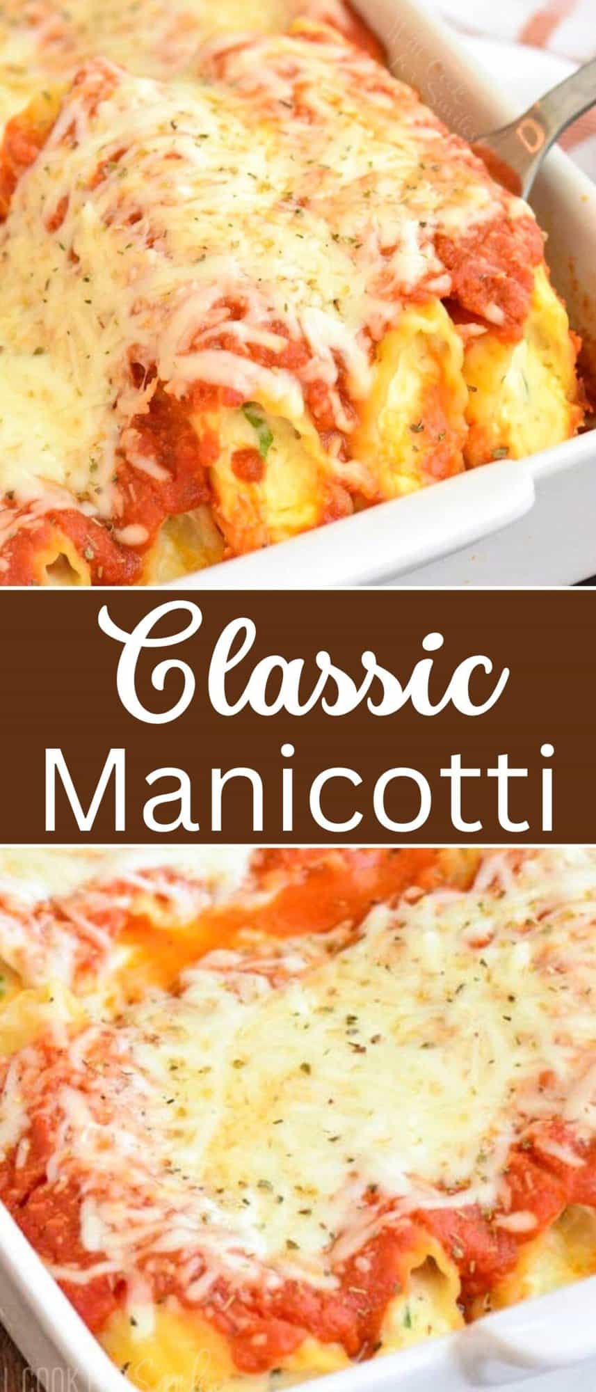 Classic Manicotti Recipe