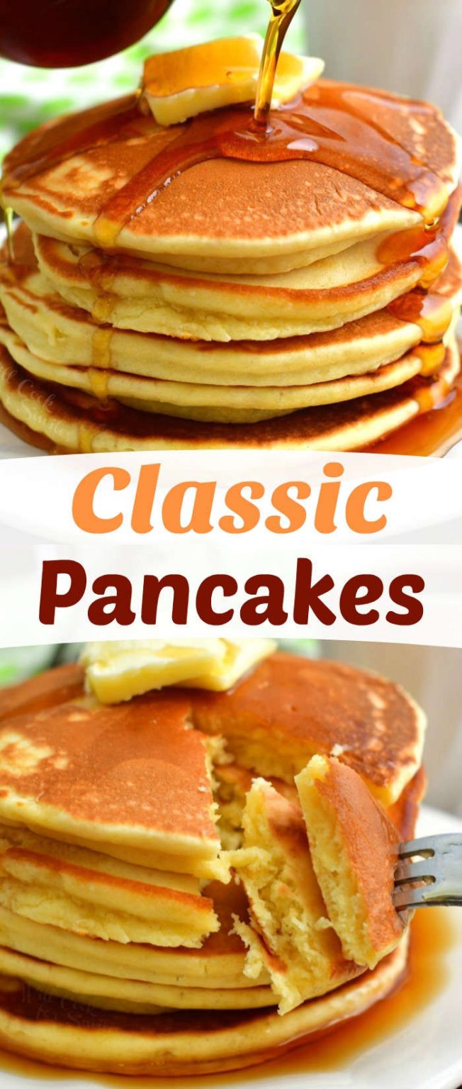 Classic Pancakes Recipe - Classic Pancakes From Scratch Are So Quick & Easy