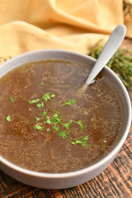 Homemade Beef Stock - Learn How To Make Beef Stock, It's SO easy!