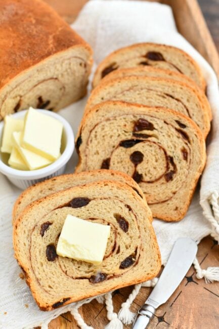Cinnamon Raisin Bread - Will Cook For Smiles