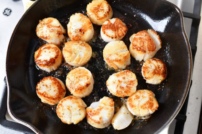 Seared Scallop Recipe with Cream Sauce