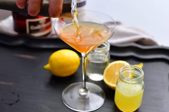 Classic Sidecar Cocktail - Cognac Cocktail With Only 4 Ingredients