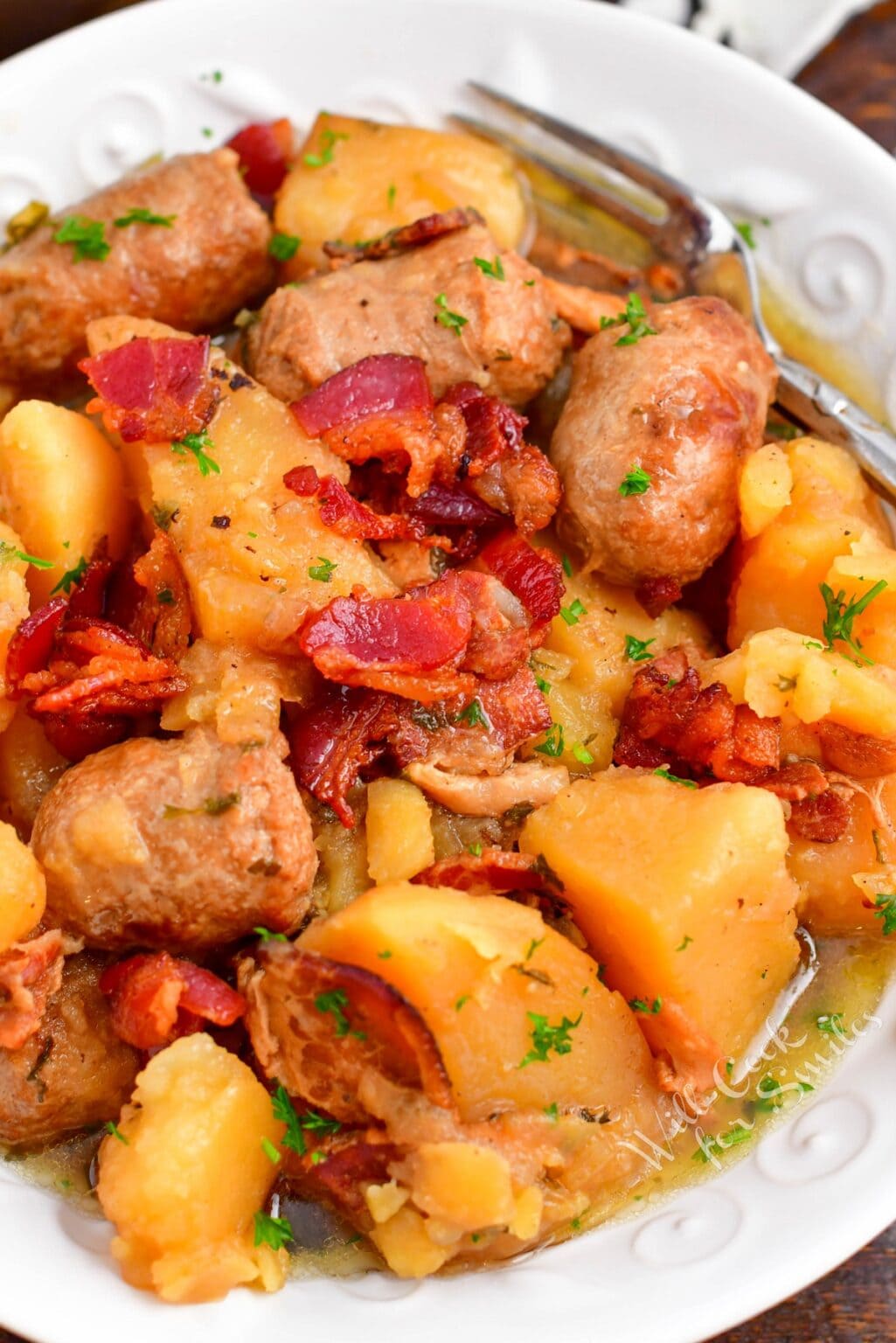 Dublin Coddle (Braised Irish Sausage and Potatoes)