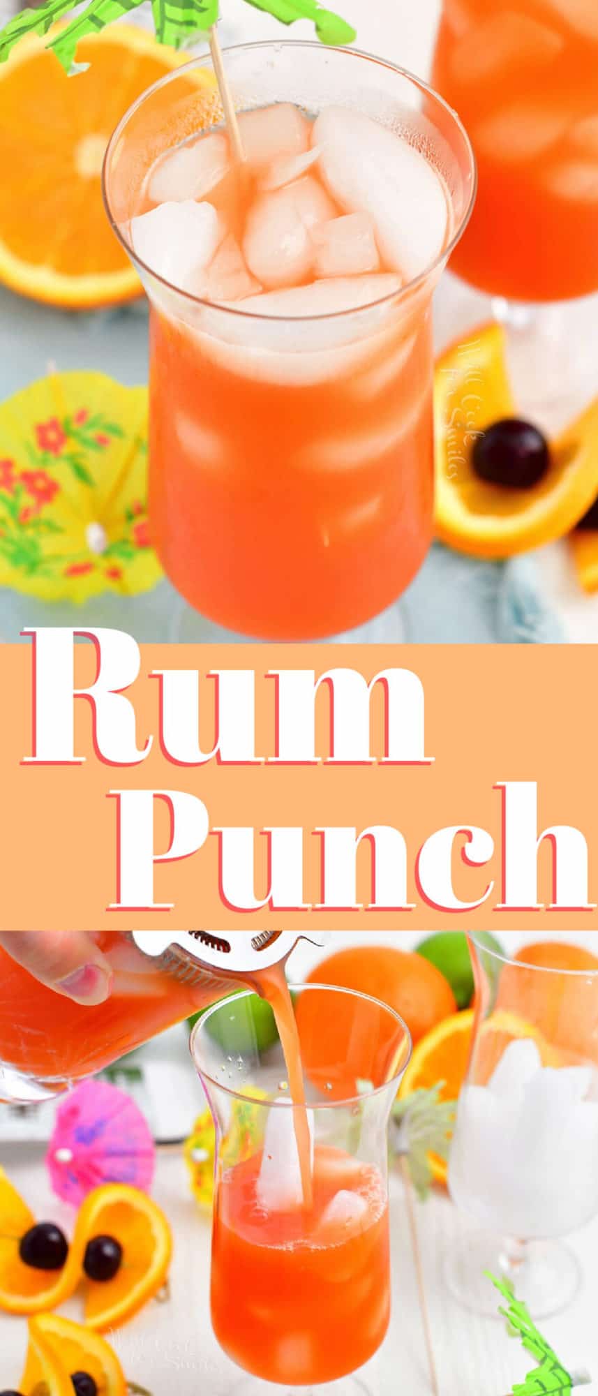 Rum Punch - Easy Tropical Cocktail Recipe That's Sweet and Refreshing!