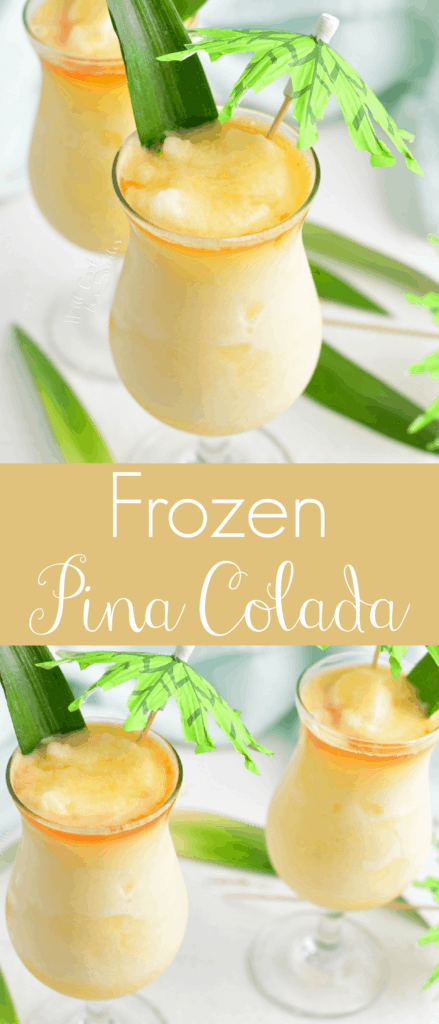 Pina Colada - Only 4 Ingredients and So Flavorful!