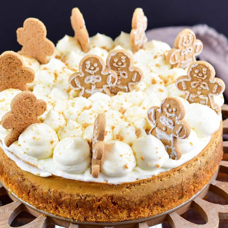 Gingerbread Cheesecake - Will Cook For Smiles