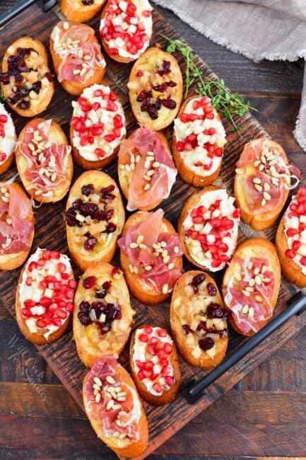 Holiday Crostini - Will Cook For Smiles