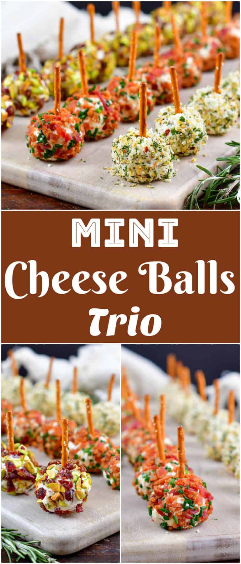 Mini Cheese Balls Trio - Will Cook For Smiles