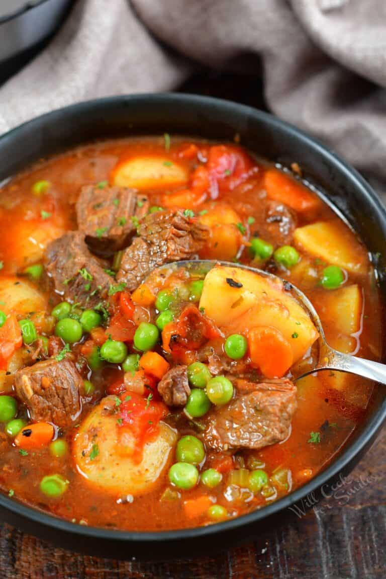Instant Pot Vegetable Beef Soup Will Cook For Smiles