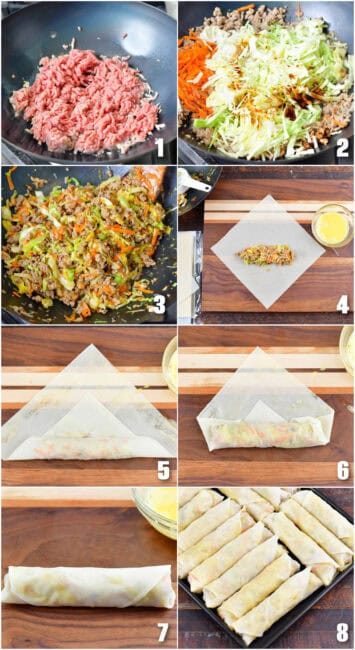 Thai Spring Rolls (3 Cooking Methods)