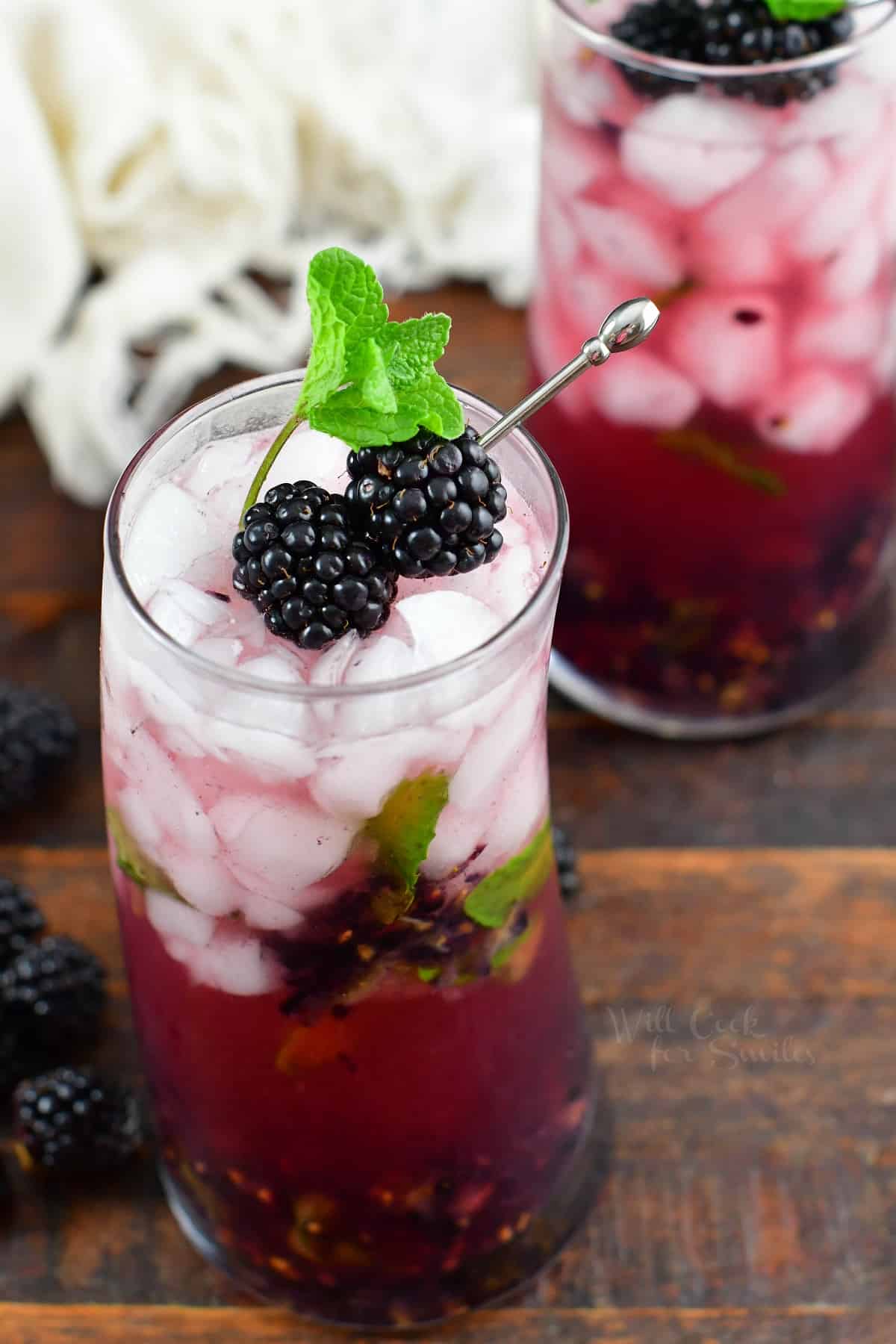 Blackberry Spritz - Will Cook For Smiles