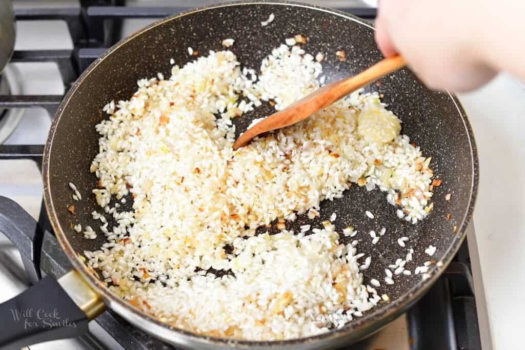 Lemon Risotto with Lemon Pepper Shrimp - Will Cook For Smiles