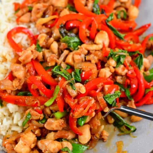 Thai Basil Chicken (Pad Krapow Gai) - Will Cook For Smiles