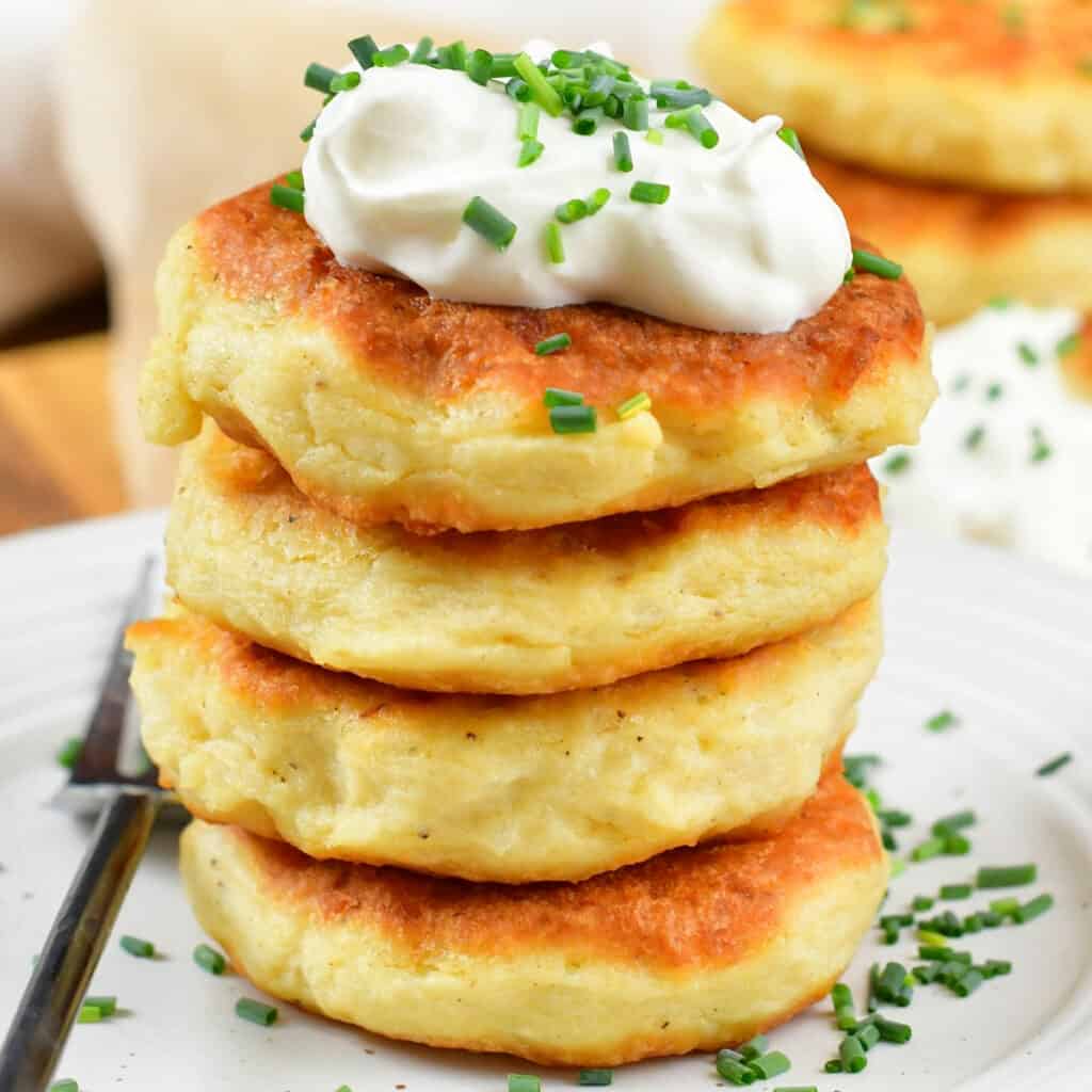 Easy Mashed Potato Cakes