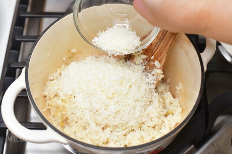 Creamy Parmesan Rice - Will Cook For Smiles