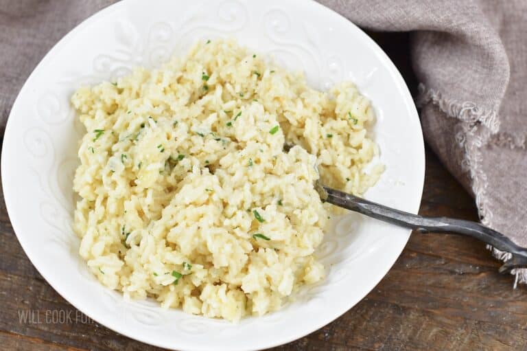 Creamy Parmesan Rice - Will Cook For Smiles