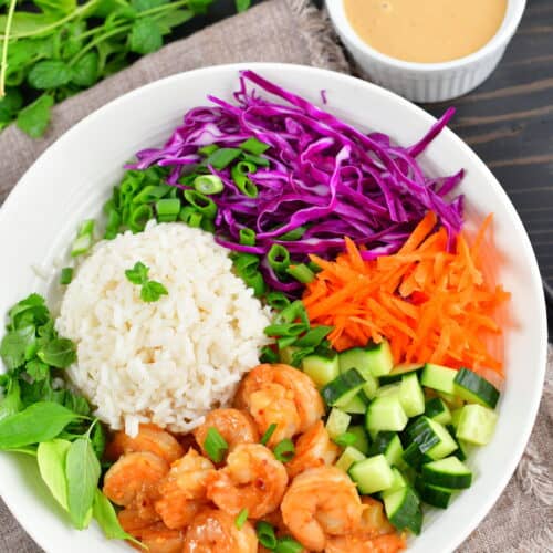 Spring Roll Rice Bowl - Will Cook For Smiles