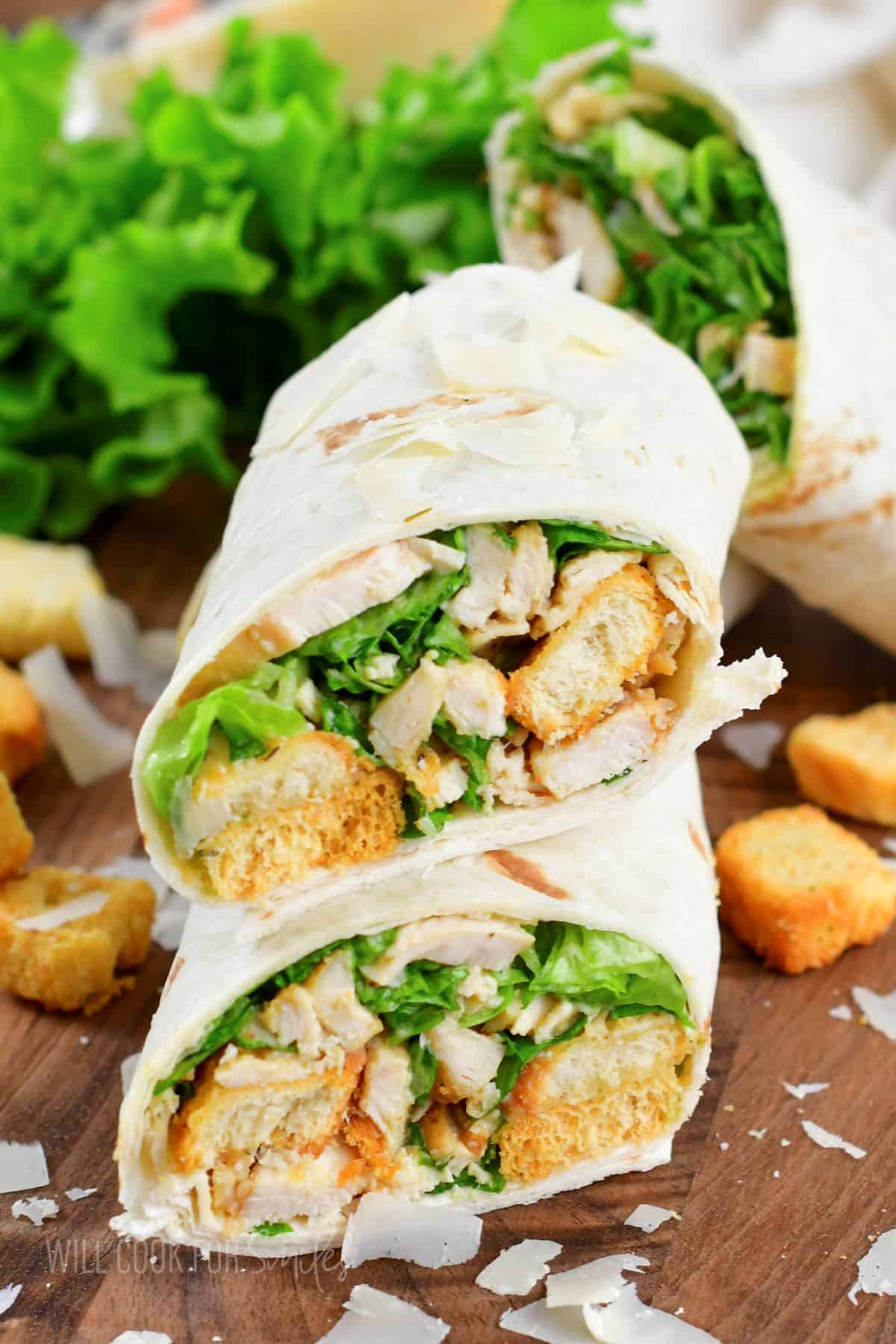 Chicken Caesar Wrap - Will Cook For Smiles