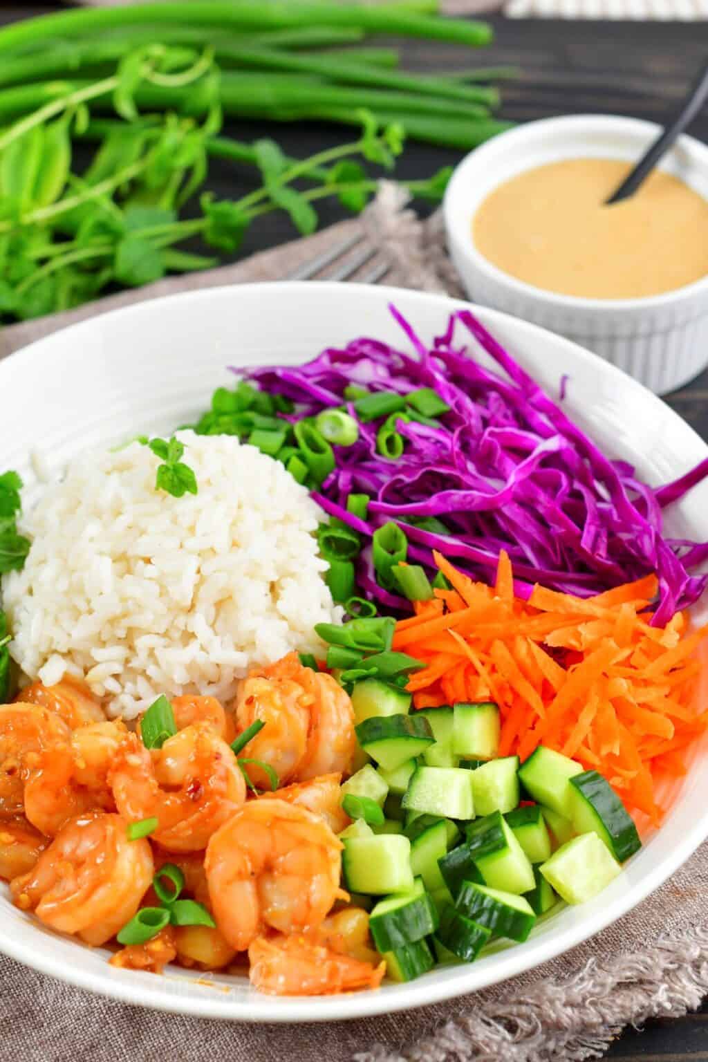 Spring Roll Rice Bowl - Will Cook For Smiles