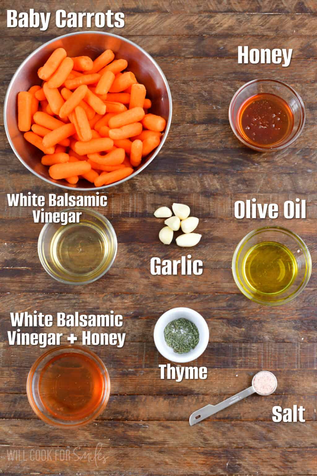 Balsamic Roasted Carrots - Will Cook For Smiles