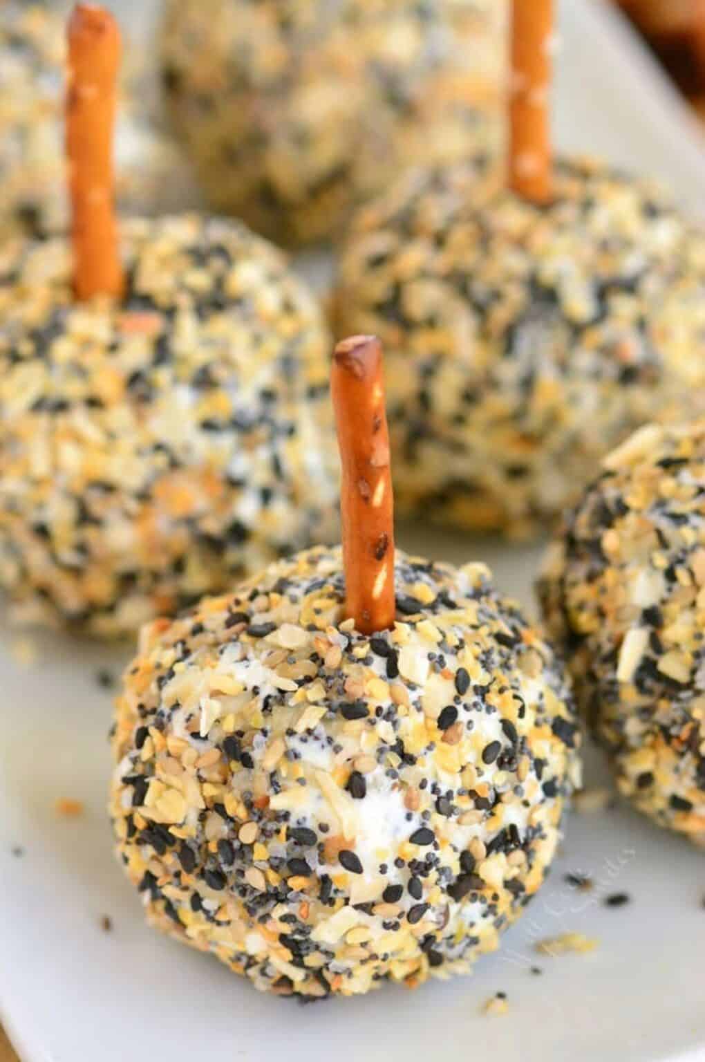 Everything Bagel Cheese Ball - Will Cook For Smiles